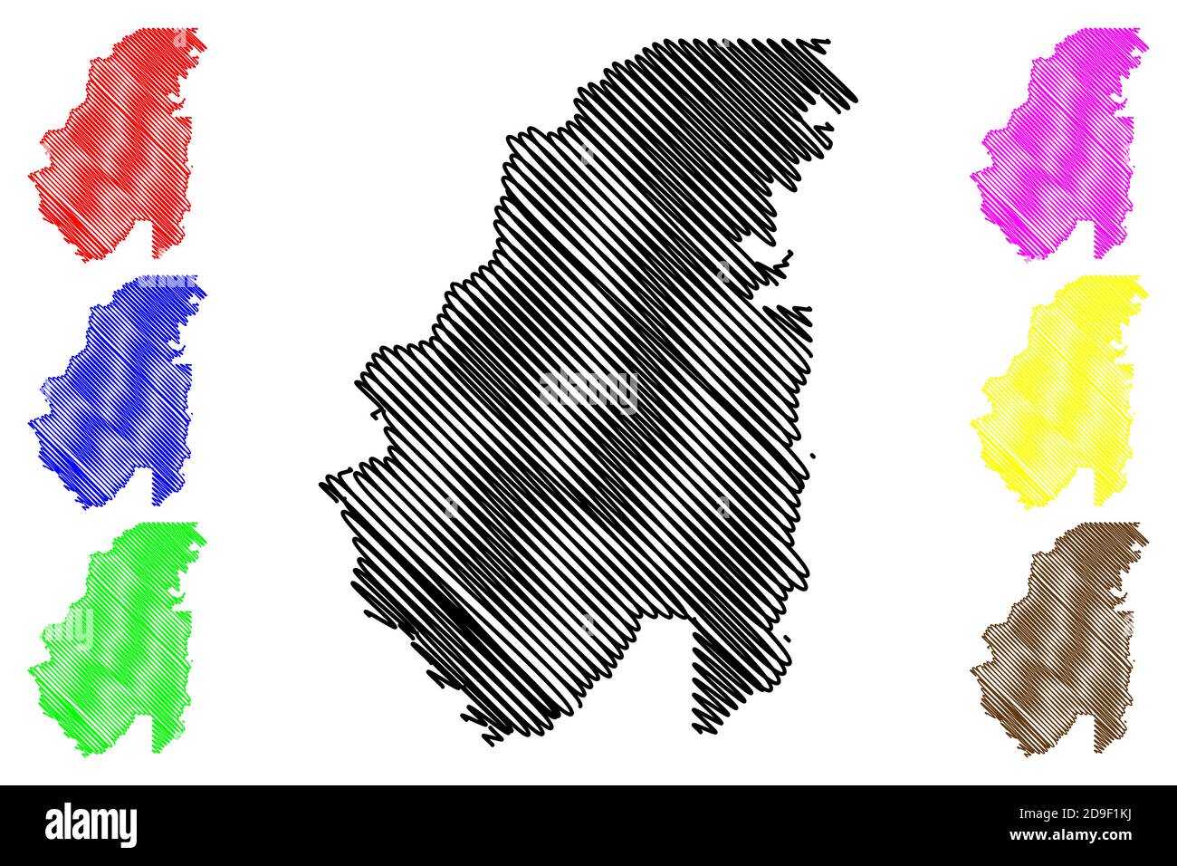 Franklin County, Louisiana (U.S. county, United States of America, USA ...