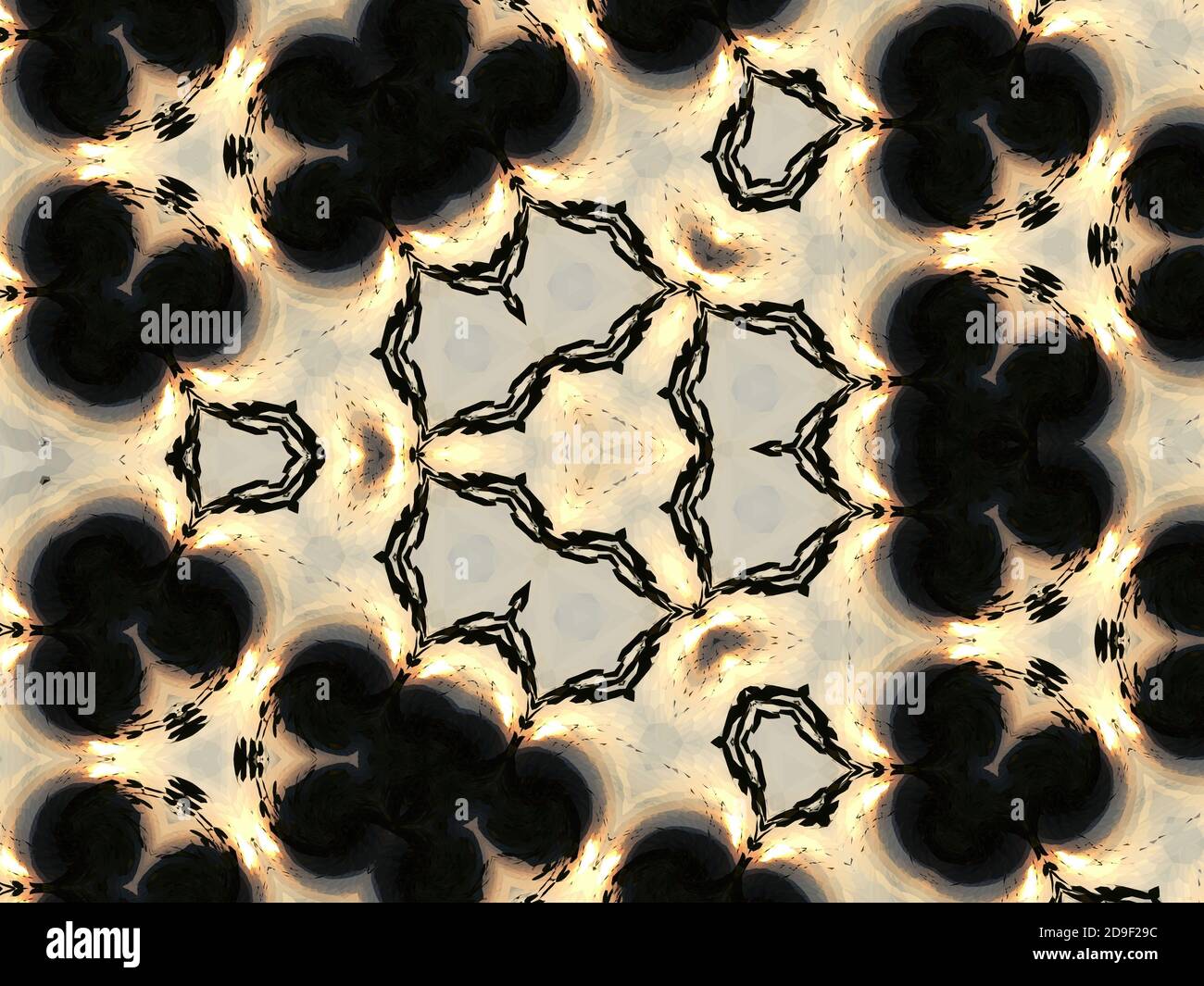 Illustration of abstract kaleidoscope texture background with a unique ...
