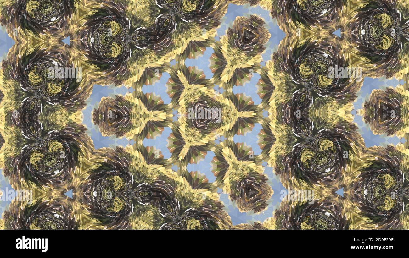 Illustration of abstract kaleidoscope texture background with a unique ...