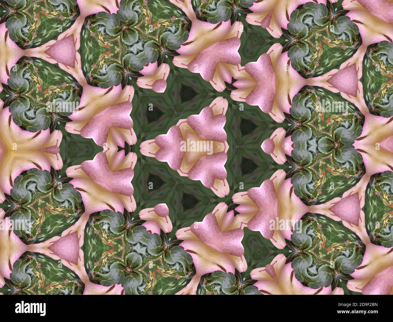 Illustration of abstract kaleidoscope texture background with a unique ...
