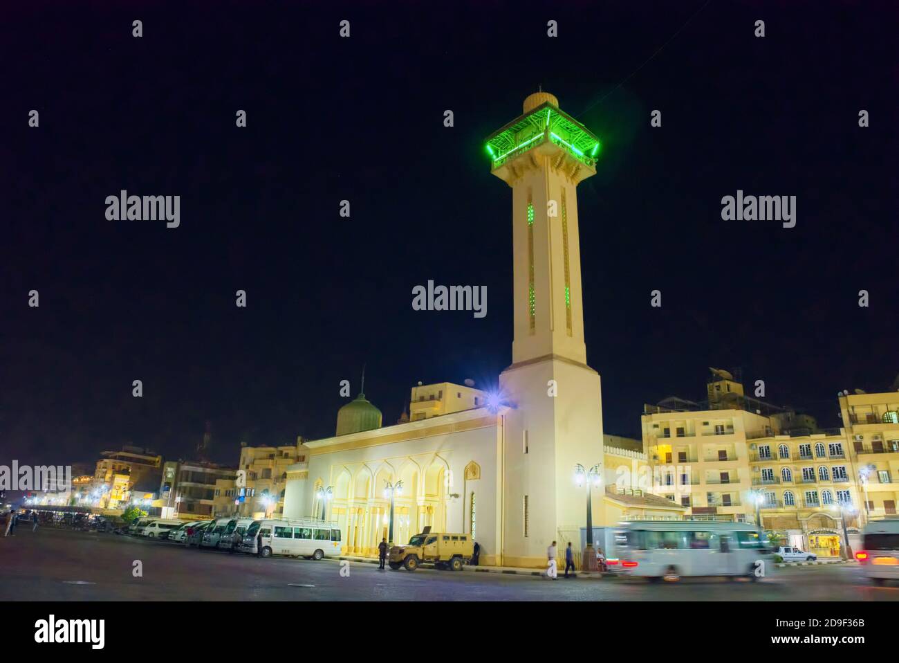 This is Ahmad Najam Mosque which is located close to the Luxor Temple ...