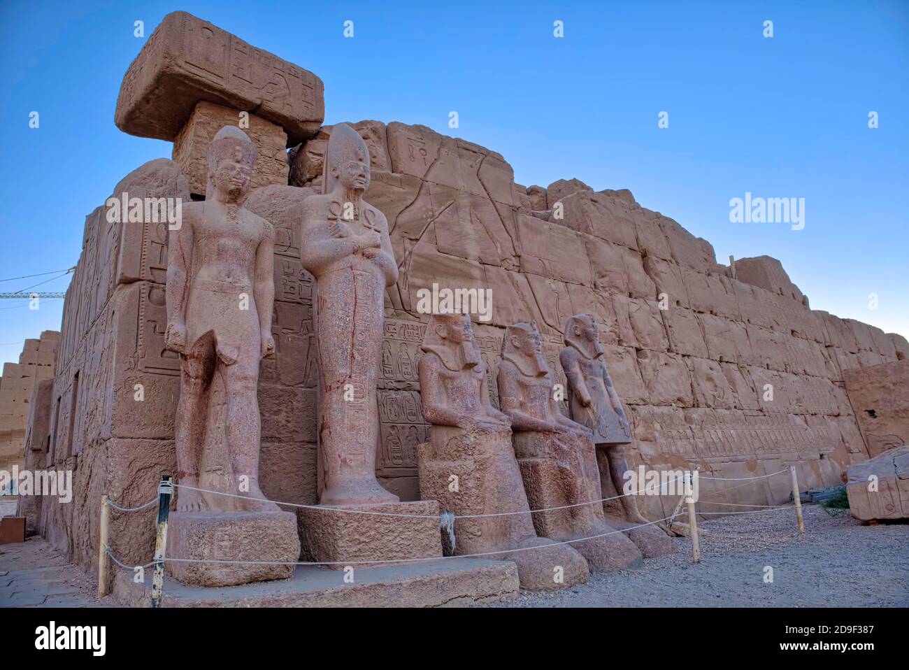 Statues At Karnak Temple High Resolution Stock Photography and Images ...