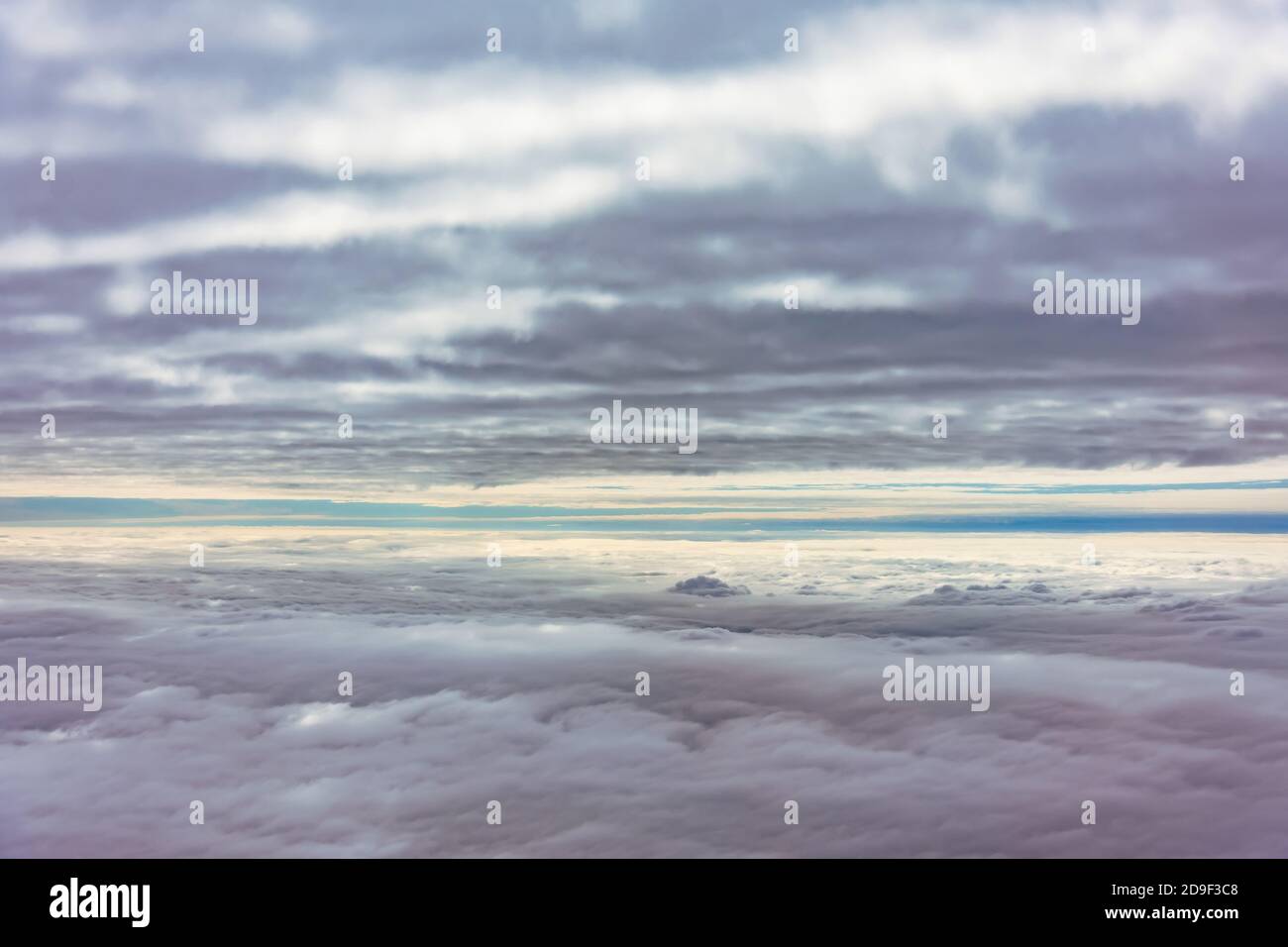 Stratus gray clouds in the atmosphere, cloudy sky Stock Photo - Alamy