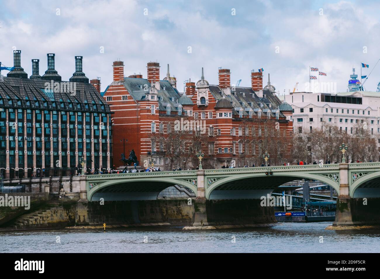The very crowded Westminster Bridge in London,UK Stock Photo - Alamy