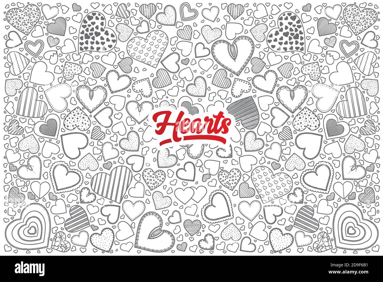 Married hand lettering design Cut Out Stock Images & Pictures - Alamy