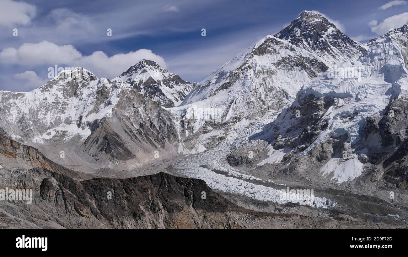 Mount Everest Top View