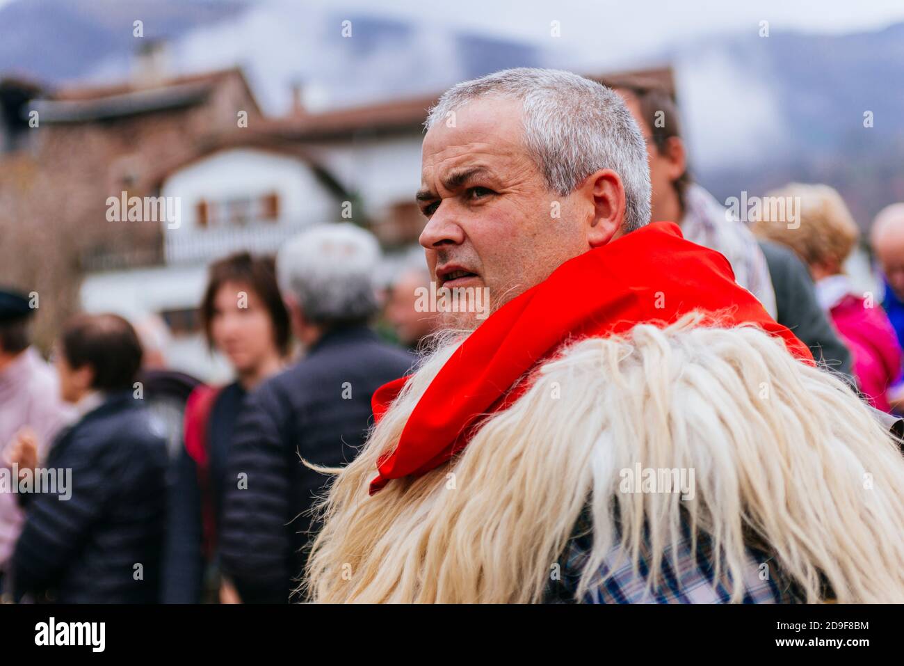 A Joalduna is a traditional character of the culture of Navarre ...