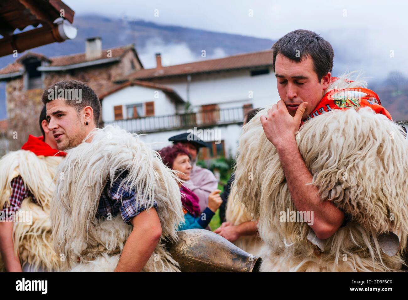 A Joalduna is a traditional character of the culture of Navarre ...