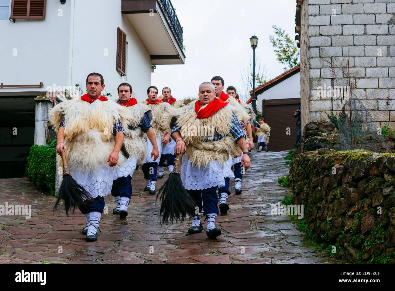 A Joalduna is a traditional character of the culture of Navarre ...