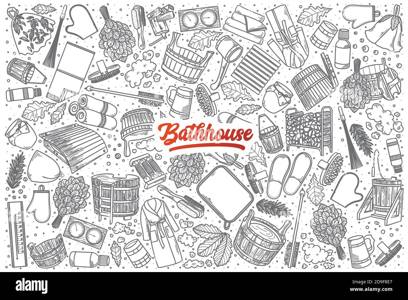 Hand drawn soap design Stock Vector Images - Alamy