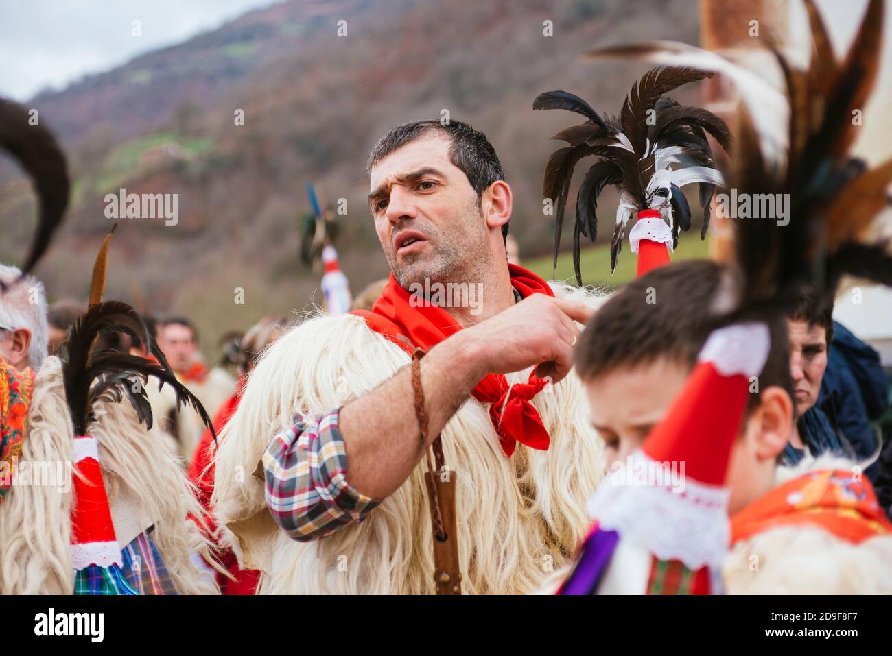 A Joalduna is a traditional character of the culture of Navarre ...