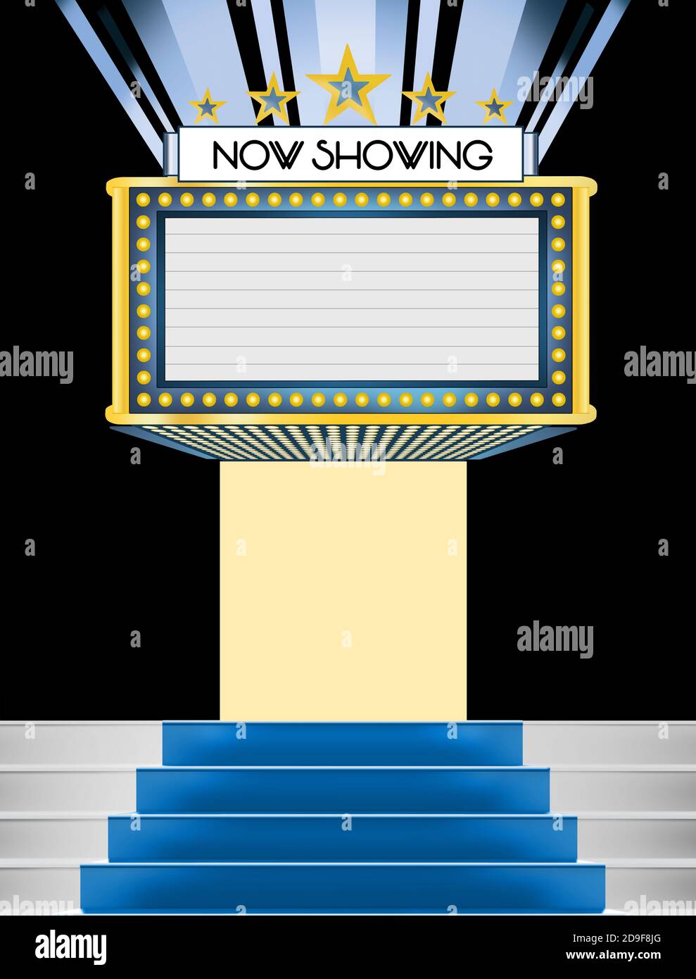 Now Showing Marquee Sign