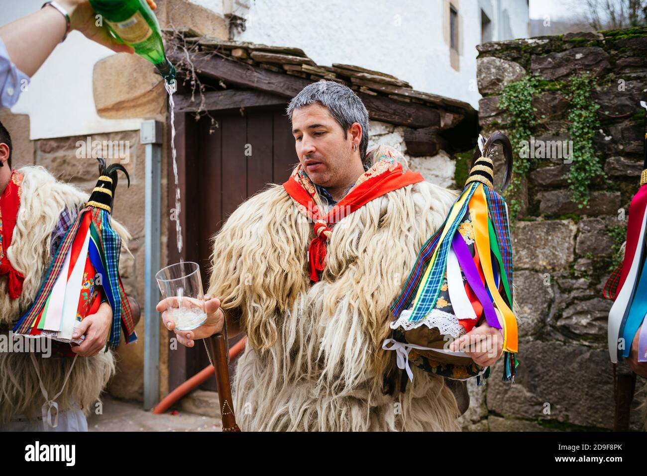 Rest in the celebration. A Joalduna is a traditional character of the ...