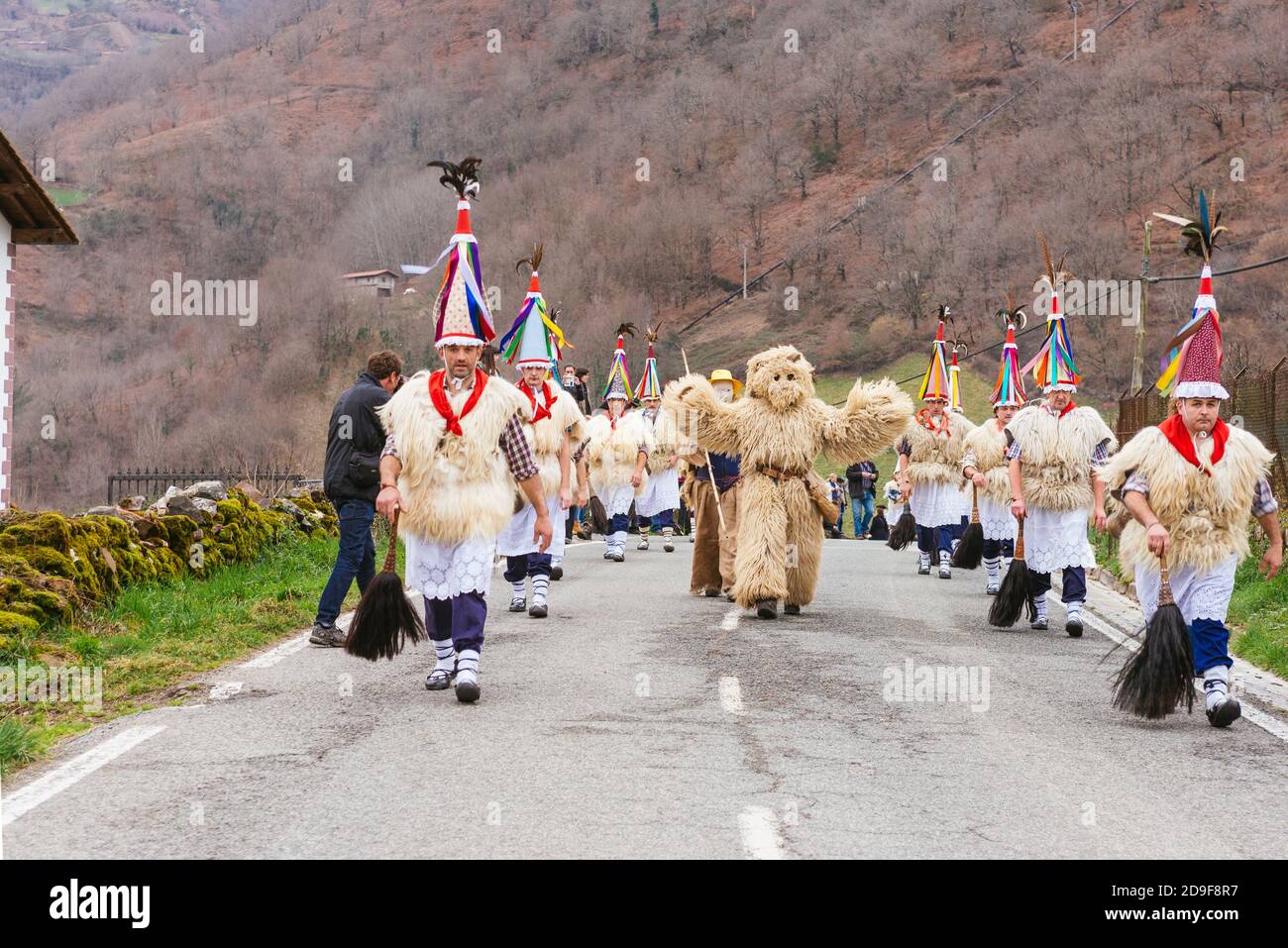 A Joalduna is a traditional character of the culture of Navarre ...