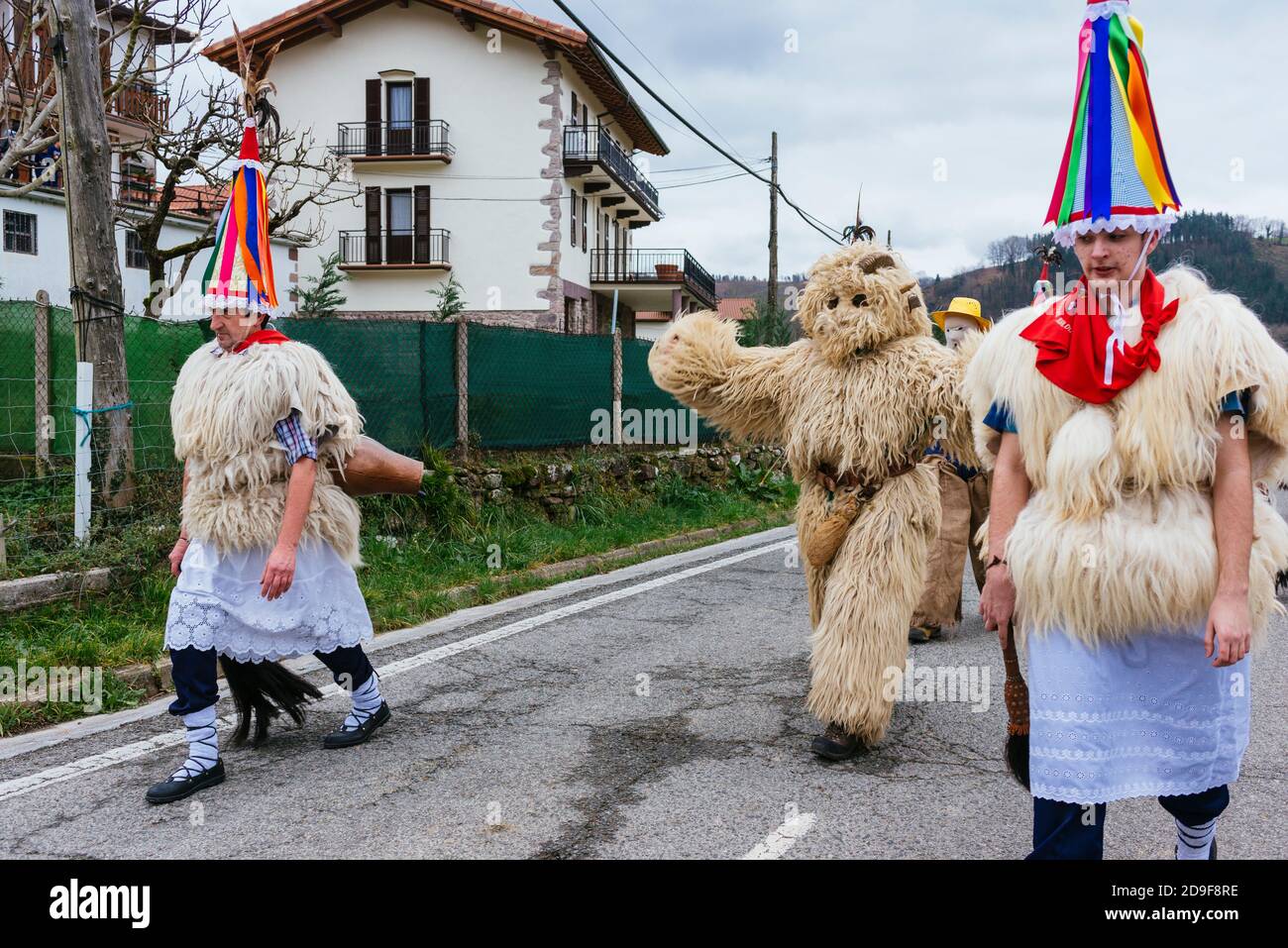 A Joalduna is a traditional character of the culture of Navarre ...