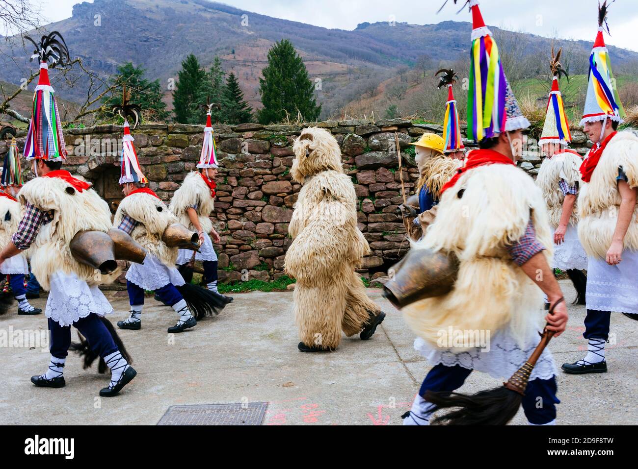 A Joalduna is a traditional character of the culture of Navarre ...