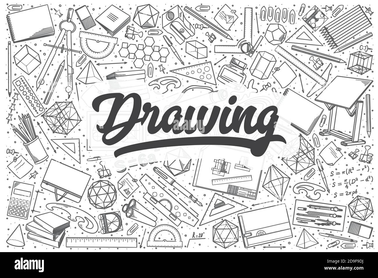 Hand drawn drawing vector doodle set Stock Vector Image & Art - Alamy Hand drawn drawing vector doodle set Stock Vector Image & Art - Alamy