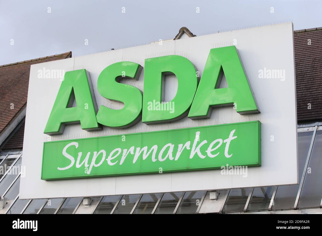Asda sign, Twickenham, UK Stock Photo - Alamy