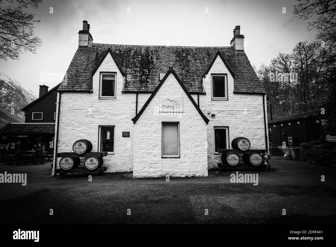 Clachaig Inn, Glencoe Stock Photo - Alamy