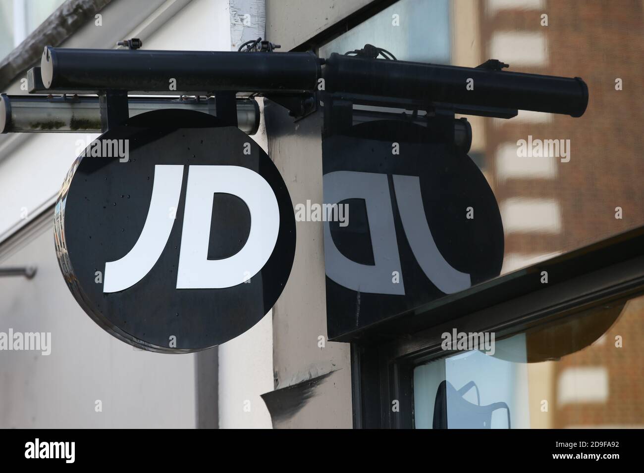 JD sign, Kingston Upon Thames, Surrey Stock Photo - Alamy