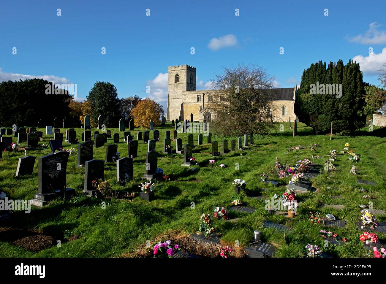 St Edmund's Church in the village of Kellington, East Yorkshire ...