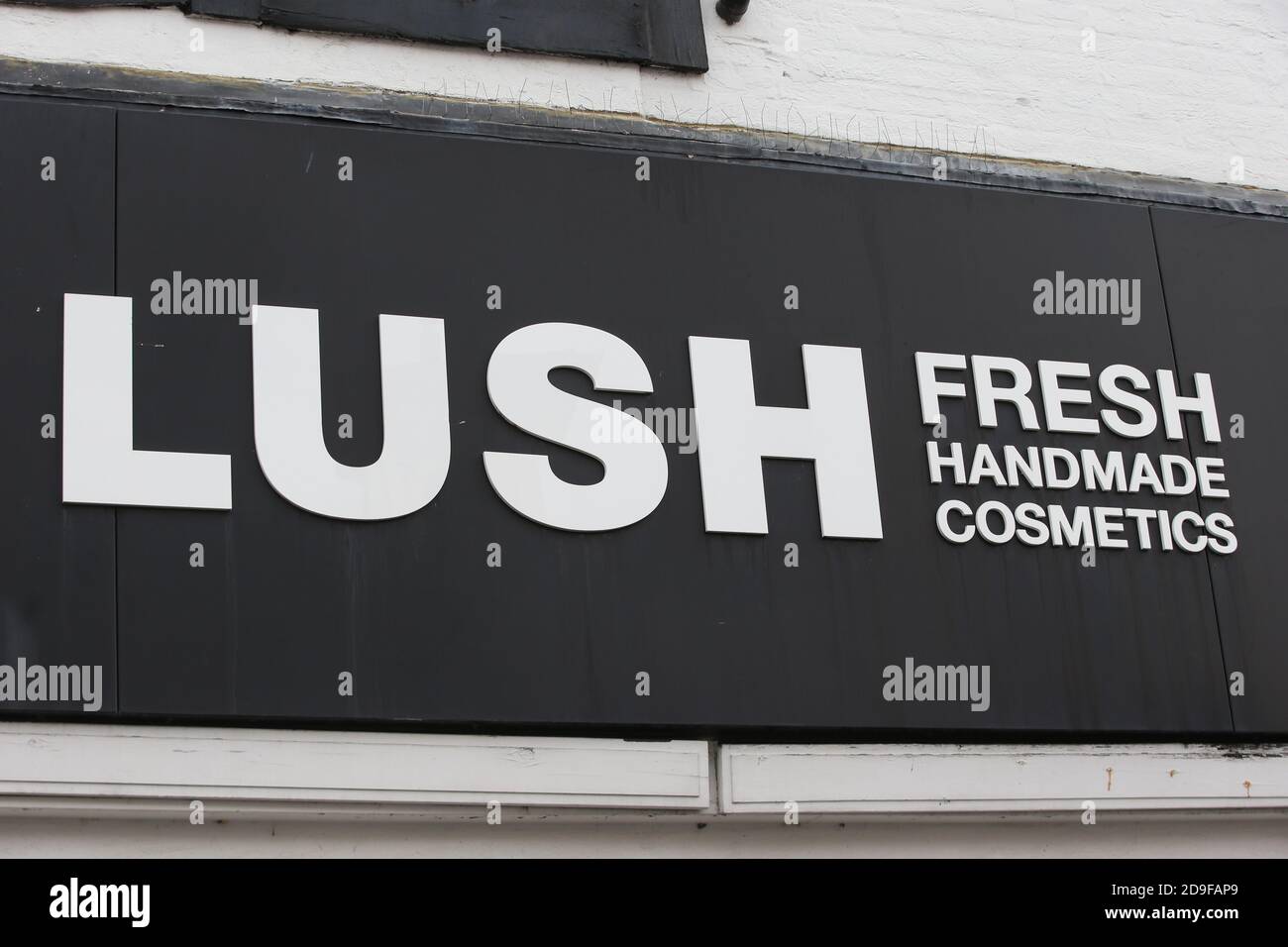 Lush sign, Kingston Upon Thames, Surrey Stock Photo - Alamy