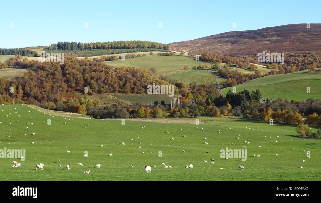 Tombae church in the Scottish highlands Stock Photo - Alamy