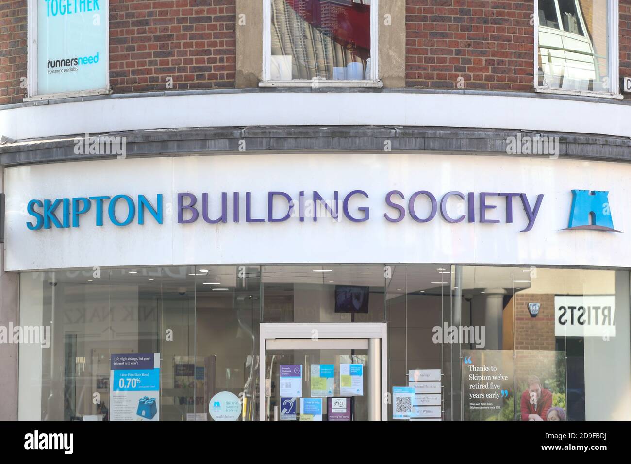 Skipton building society logo hi-res stock photography and images - Alamy