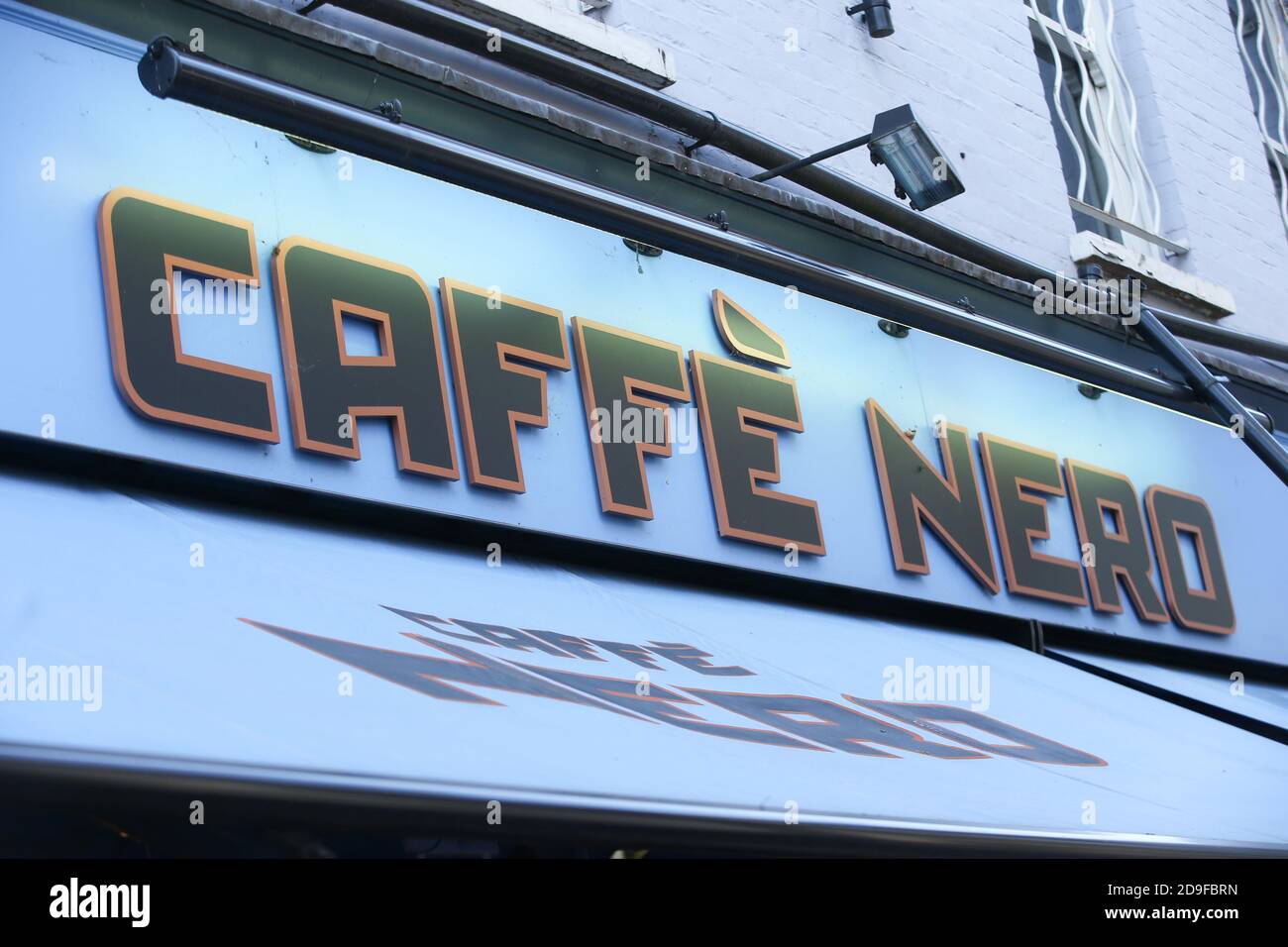 Cafe Nero sign, Kingston Upon Thames, Surrey Stock Photo - Alamy