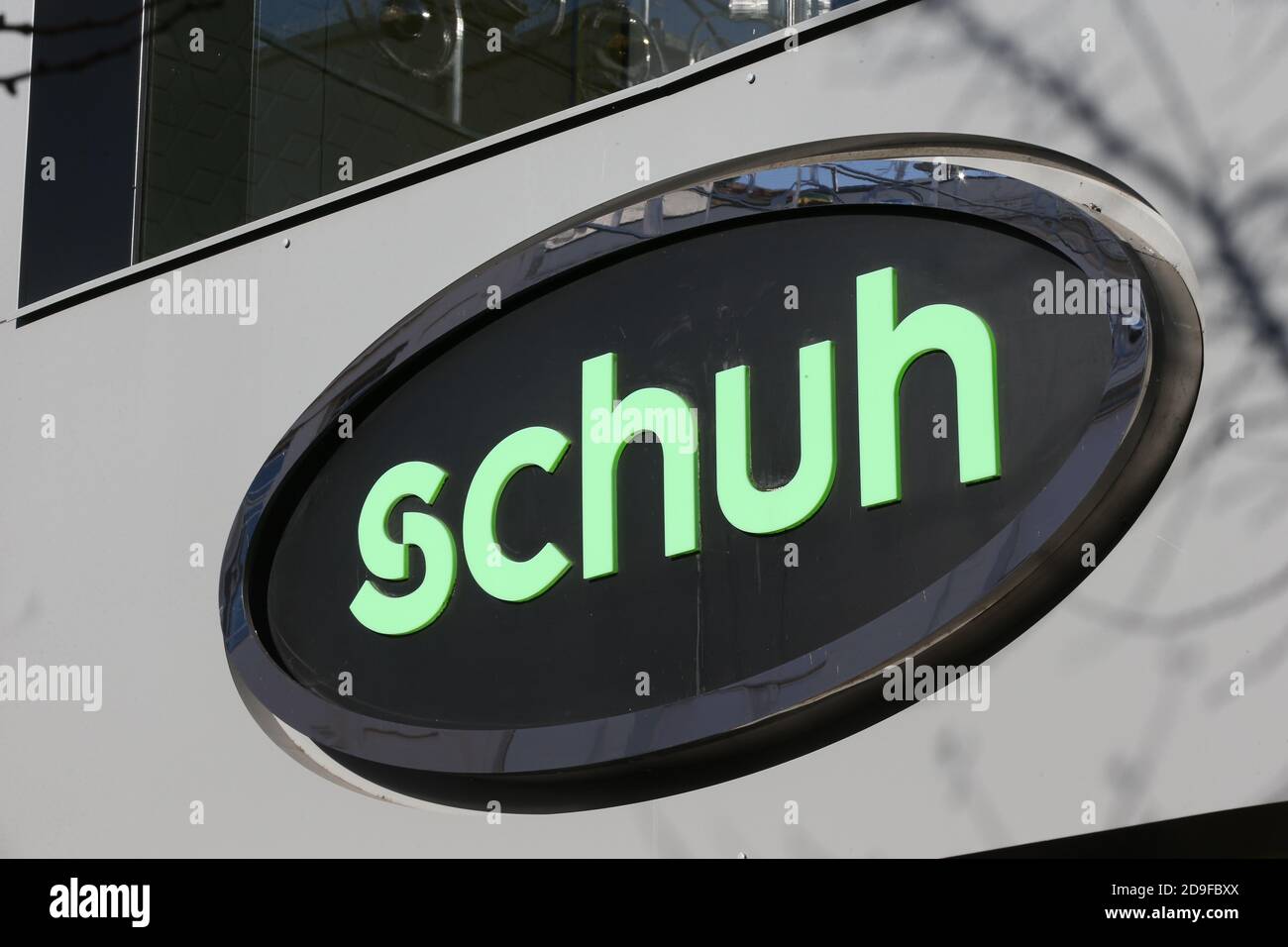 Schuh sign, Kingston Upon Thames, Surrey Stock Photo - Alamy