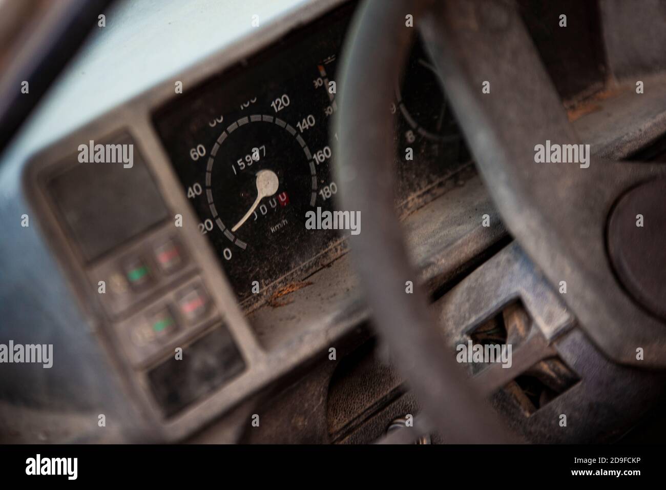 Interior abandoned car scrap hi-res stock photography and images - Alamy