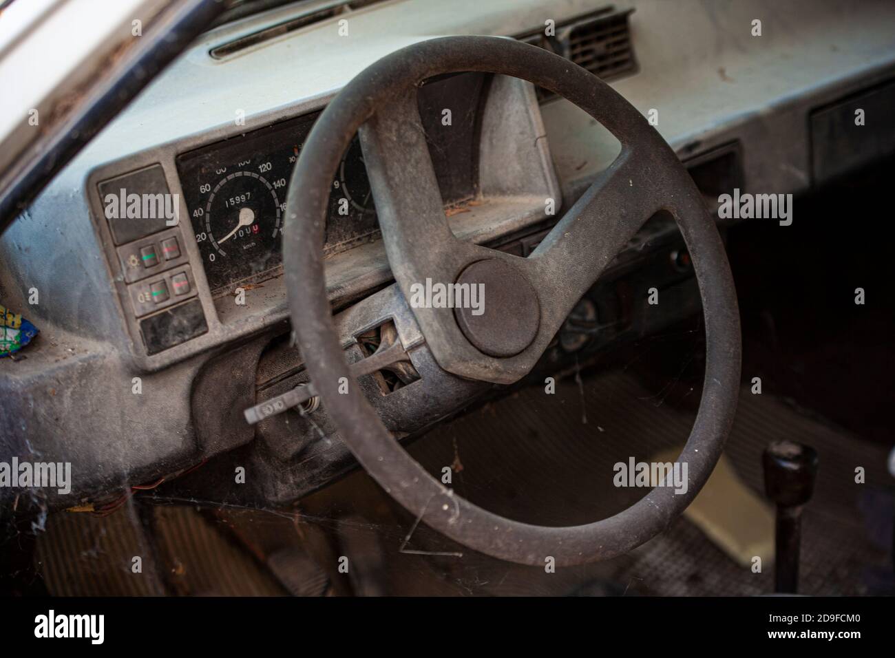 Interior abandoned car scrap hi-res stock photography and images - Alamy
