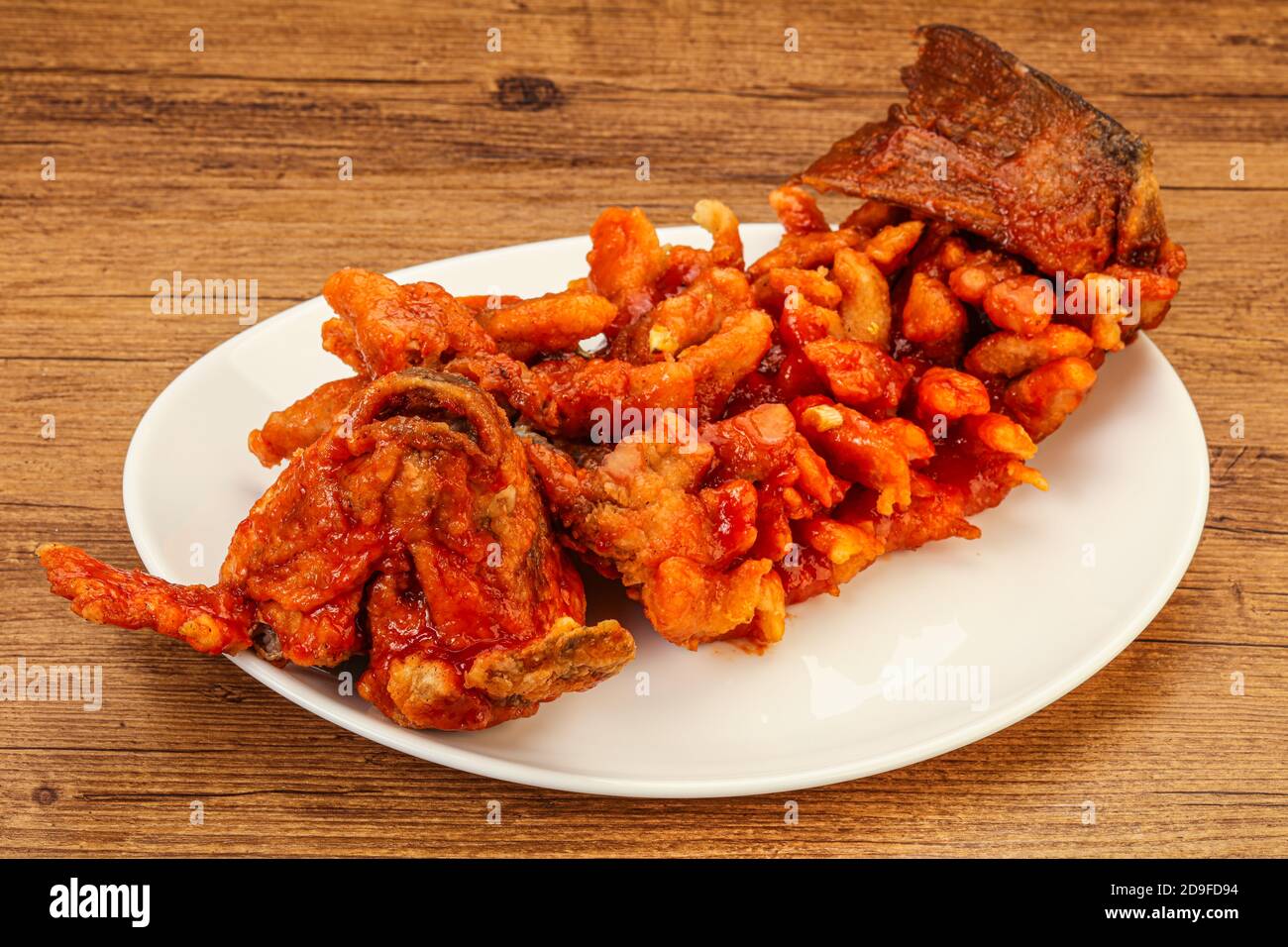 Chinese cuisine squirrel fish with sweet sauce Stock Photo - Alamy