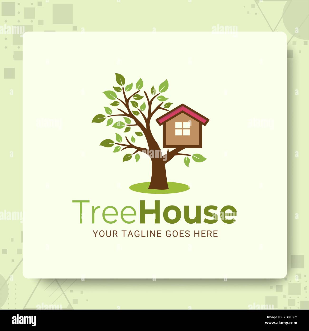 tree house kids logo designs template Stock Vector Image & Art - Alamy