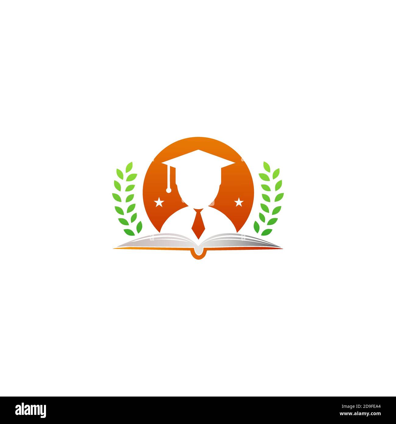 kids graduation book logo designs template Stock Vector Image & Art - Alamy