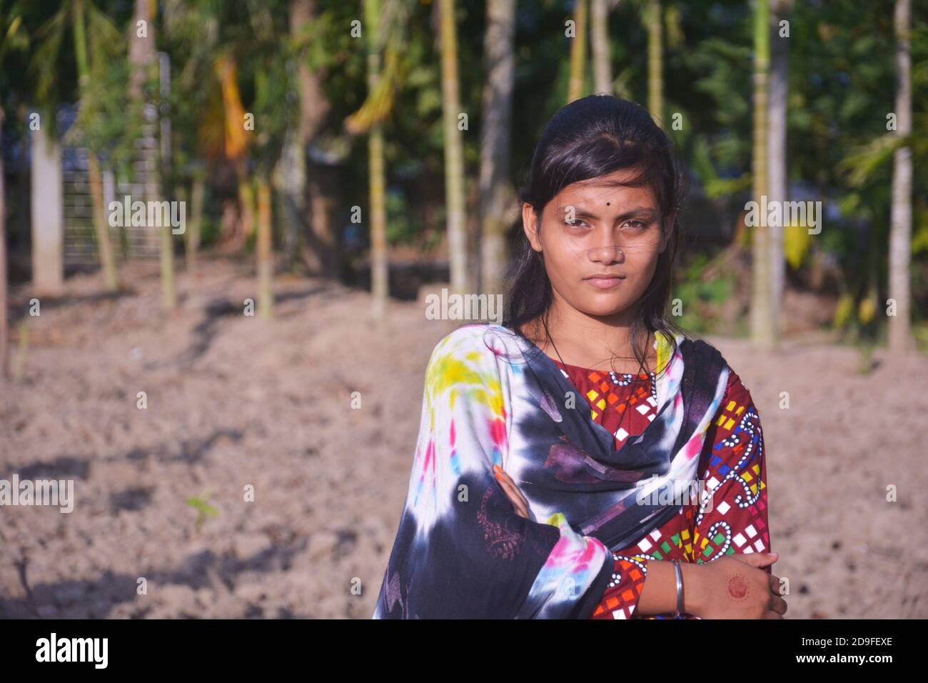 Indian girl closeup hi-res stock photography and images - Alamy