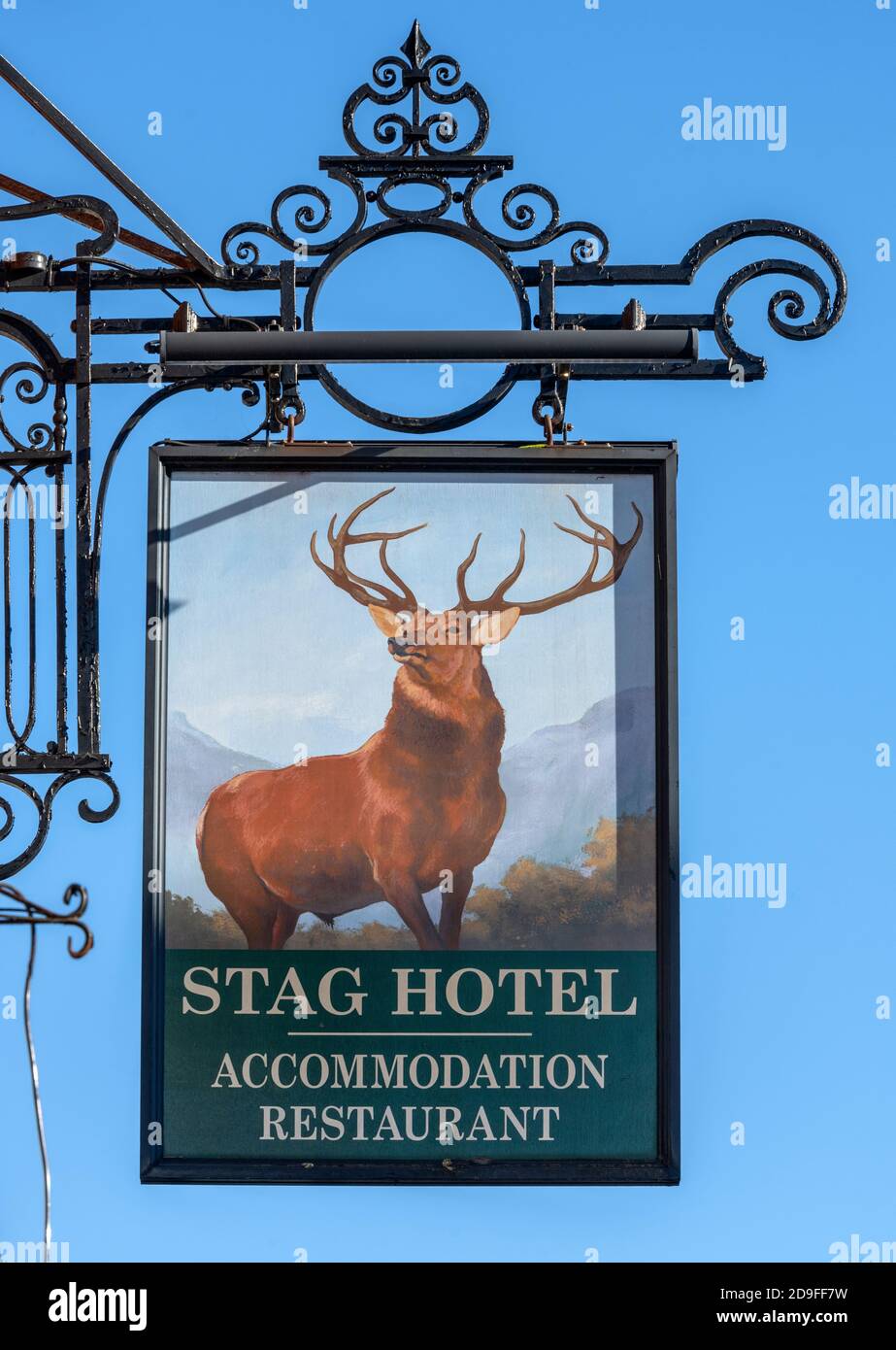 Lyndhurst hampshire stag hotel hi-res stock photography and images - Alamy