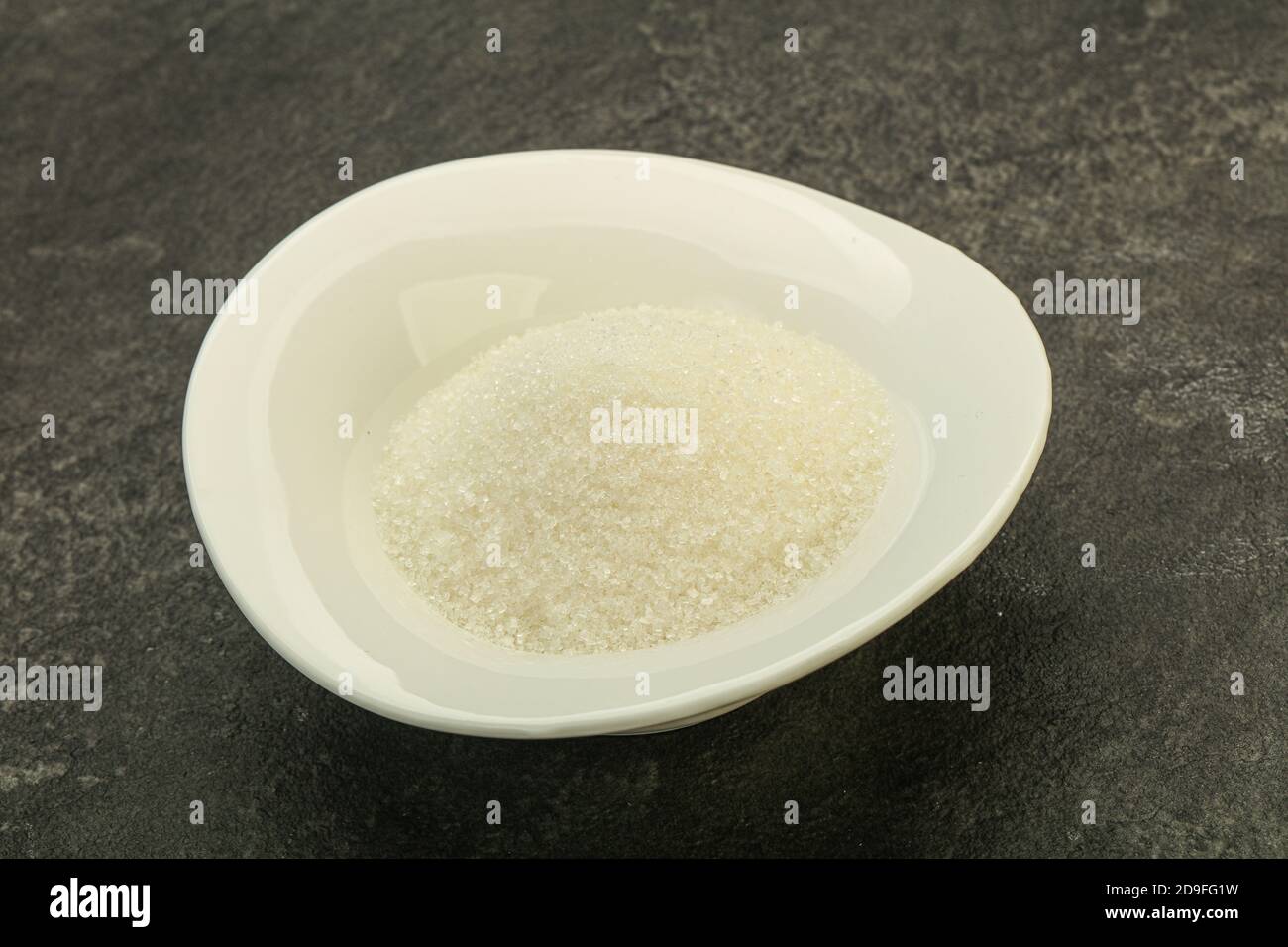 White sweet sugar in the bowl Stock Photo - Alamy
