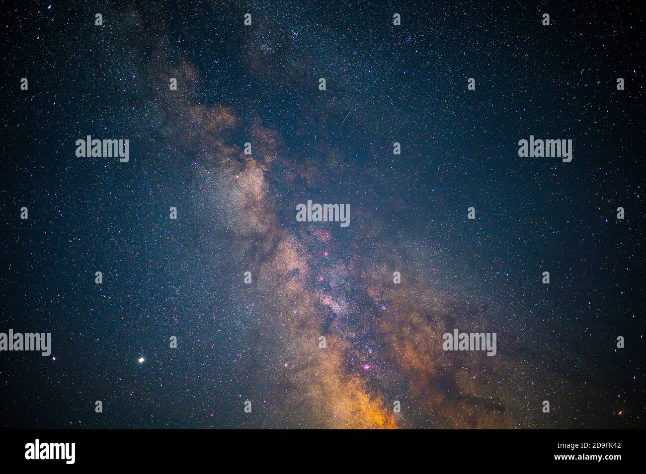 Milky Way star constellations Stock Photo - Alamy