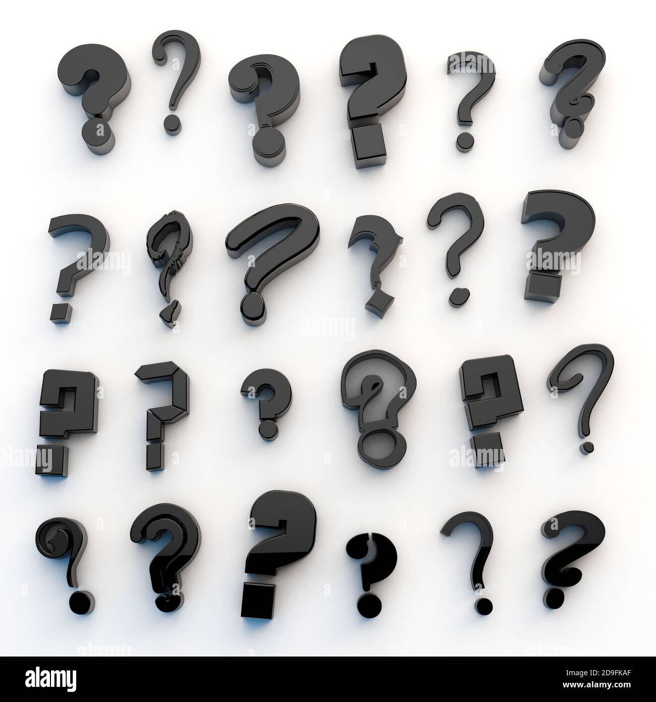 Questions mark isolated over white background.Concept of doubts and ...
