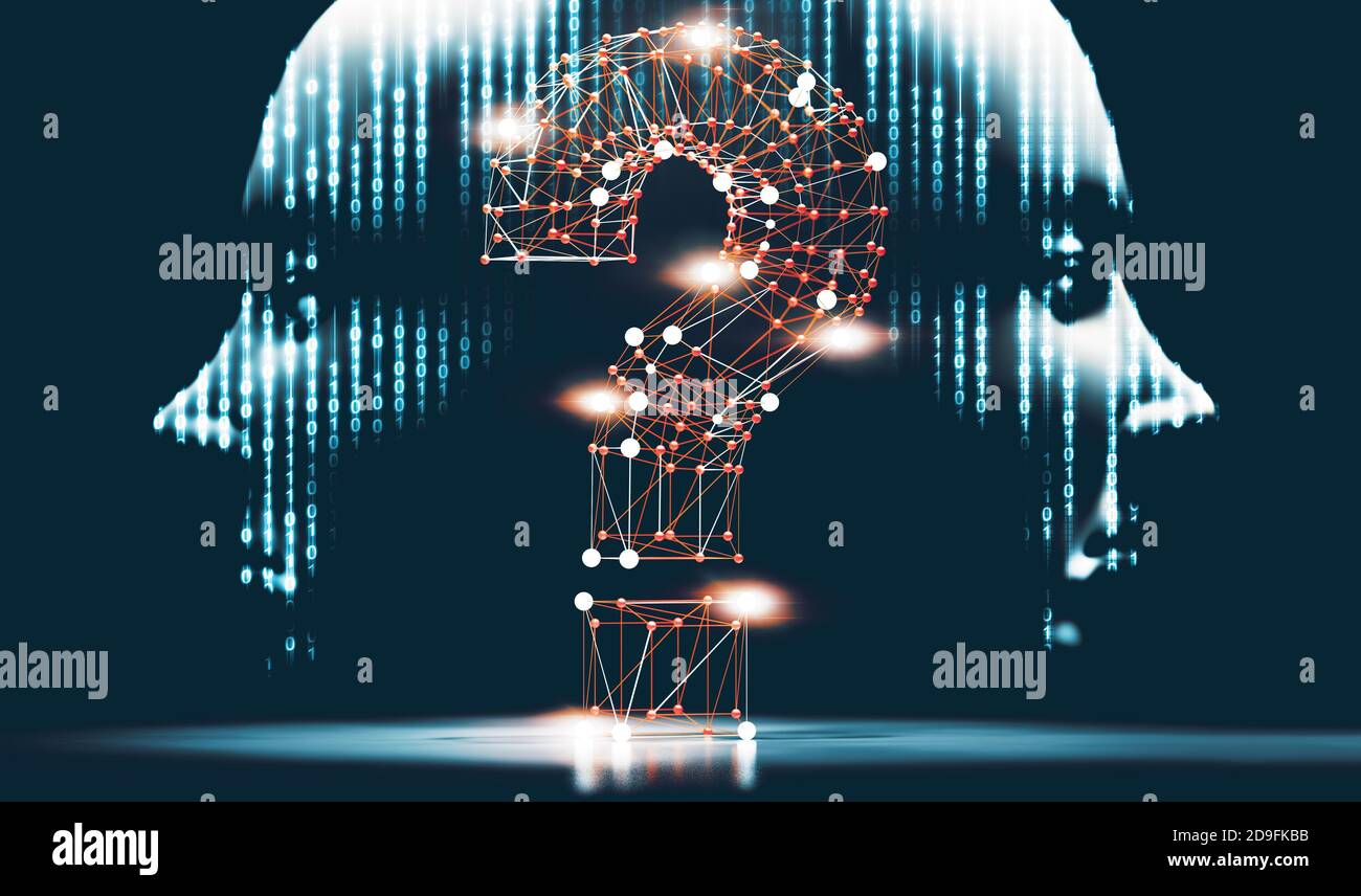 Networking And Communication Questions For Cyber Securitycyborg Head And Binary Codequestion