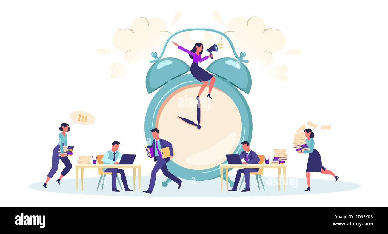 Task and supervision Stock Vector Images - Alamy