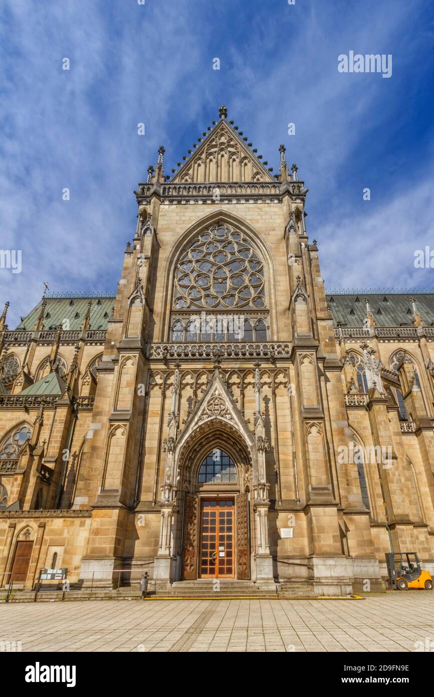 New Cathedral of the Immaculate Conception, Neuer Dom, Linz, Aus Stock Photo - Alamy