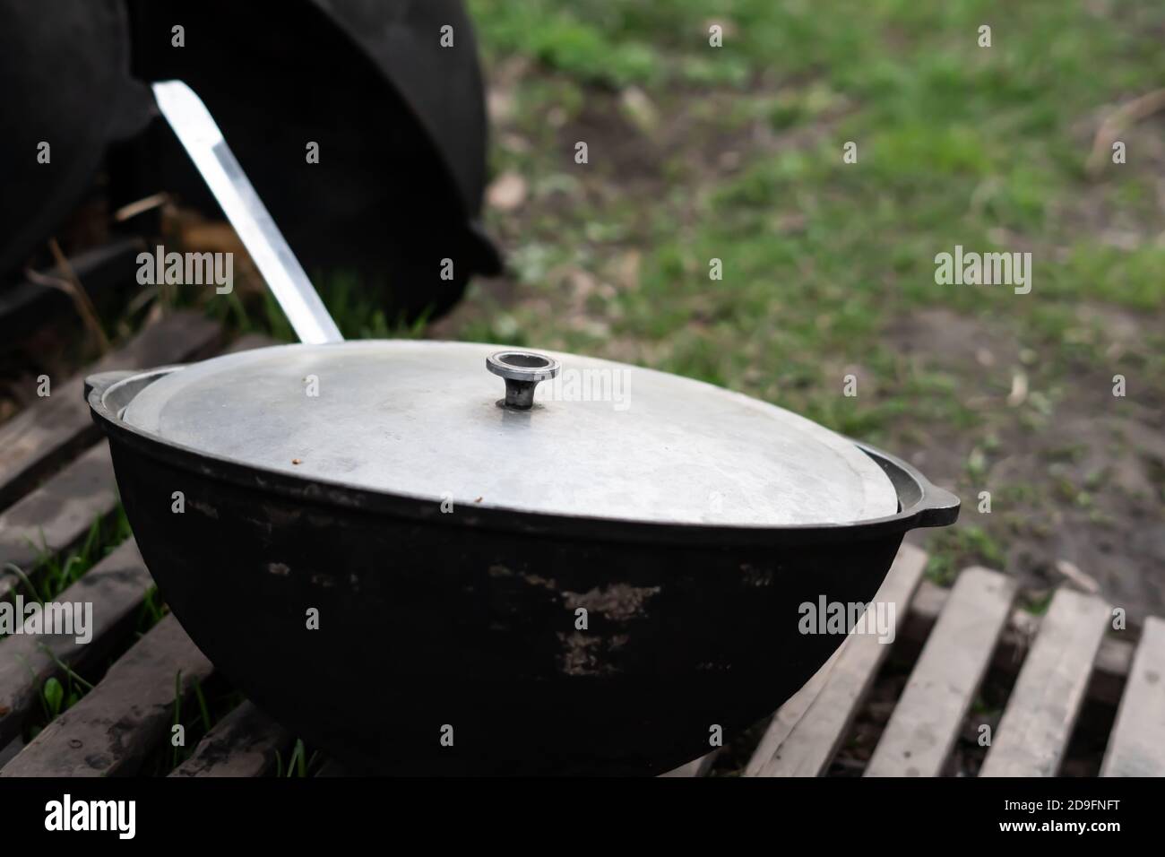 pot of food on the street Stock Photo - Alamy