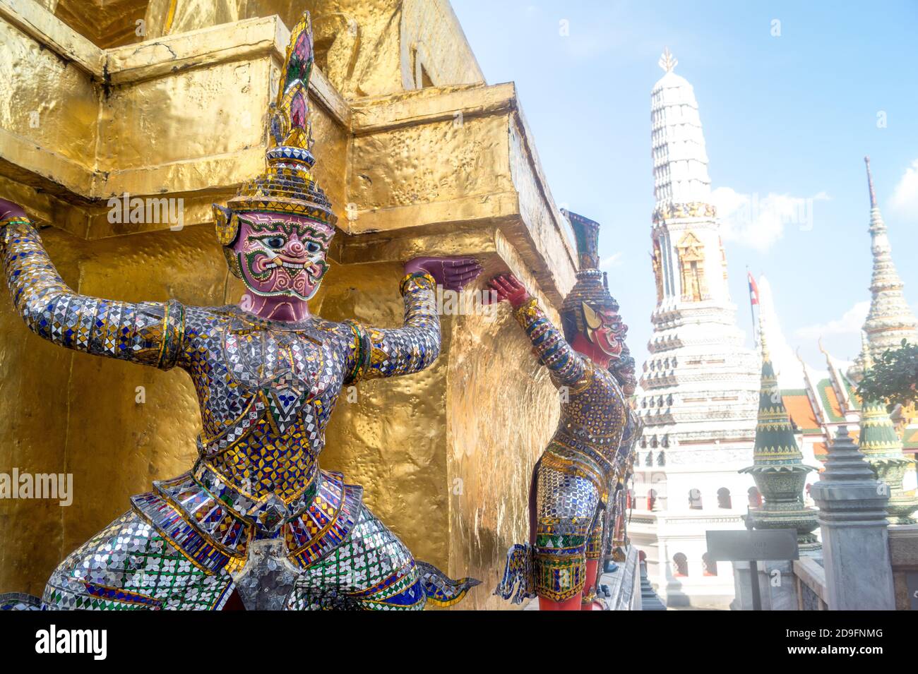 garuda statue in bangkok thailand Stock Photo - Alamy