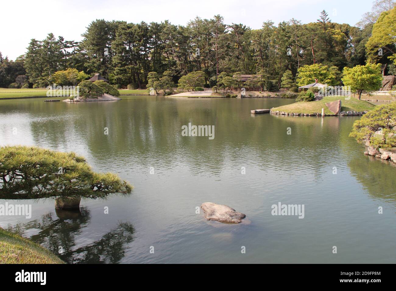 koraku-en garden in okayama (japan Stock Photo - Alamy