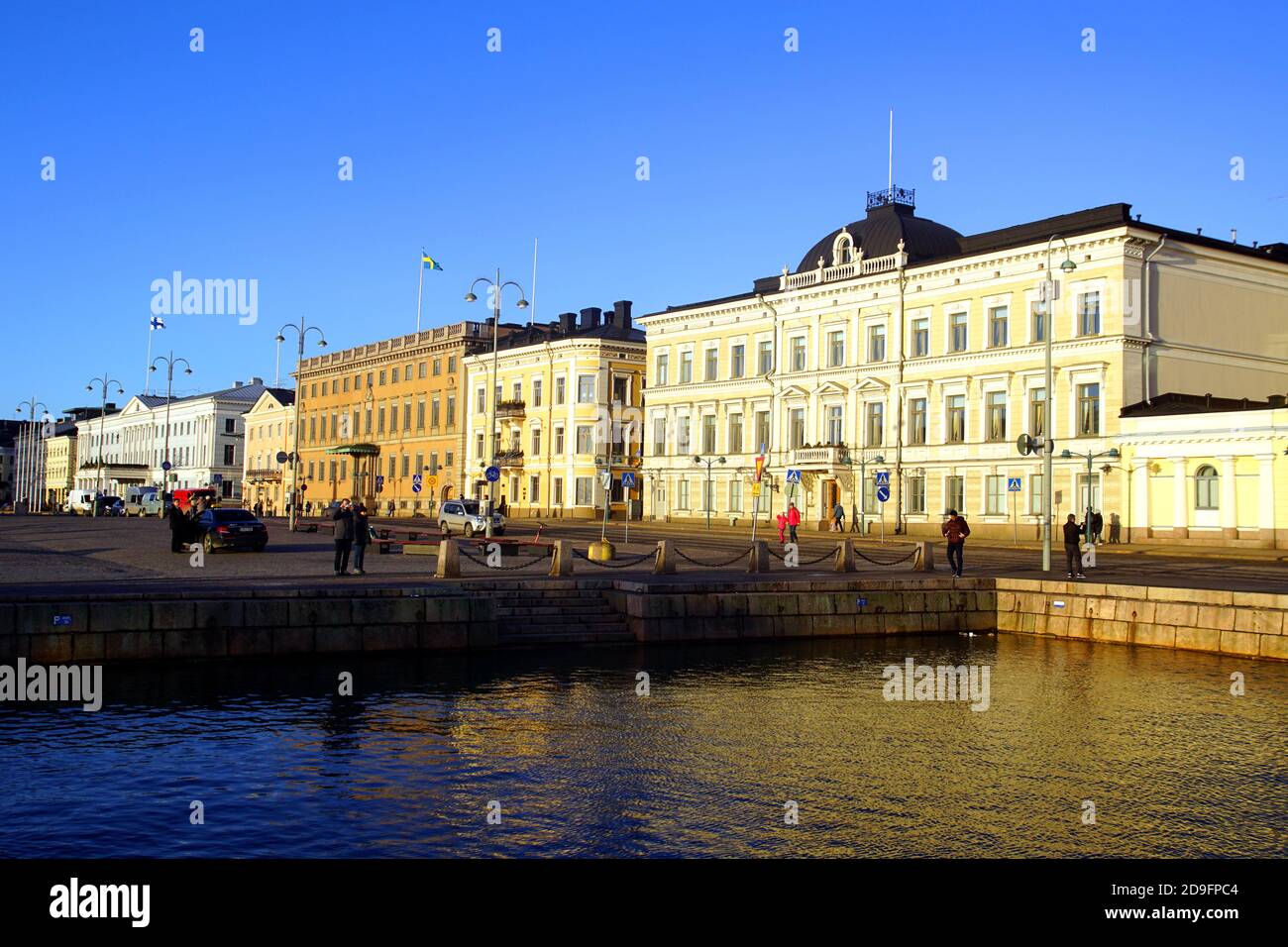 The seafront at Market Square in Helsinki, Finland Stock Photo - Alamy