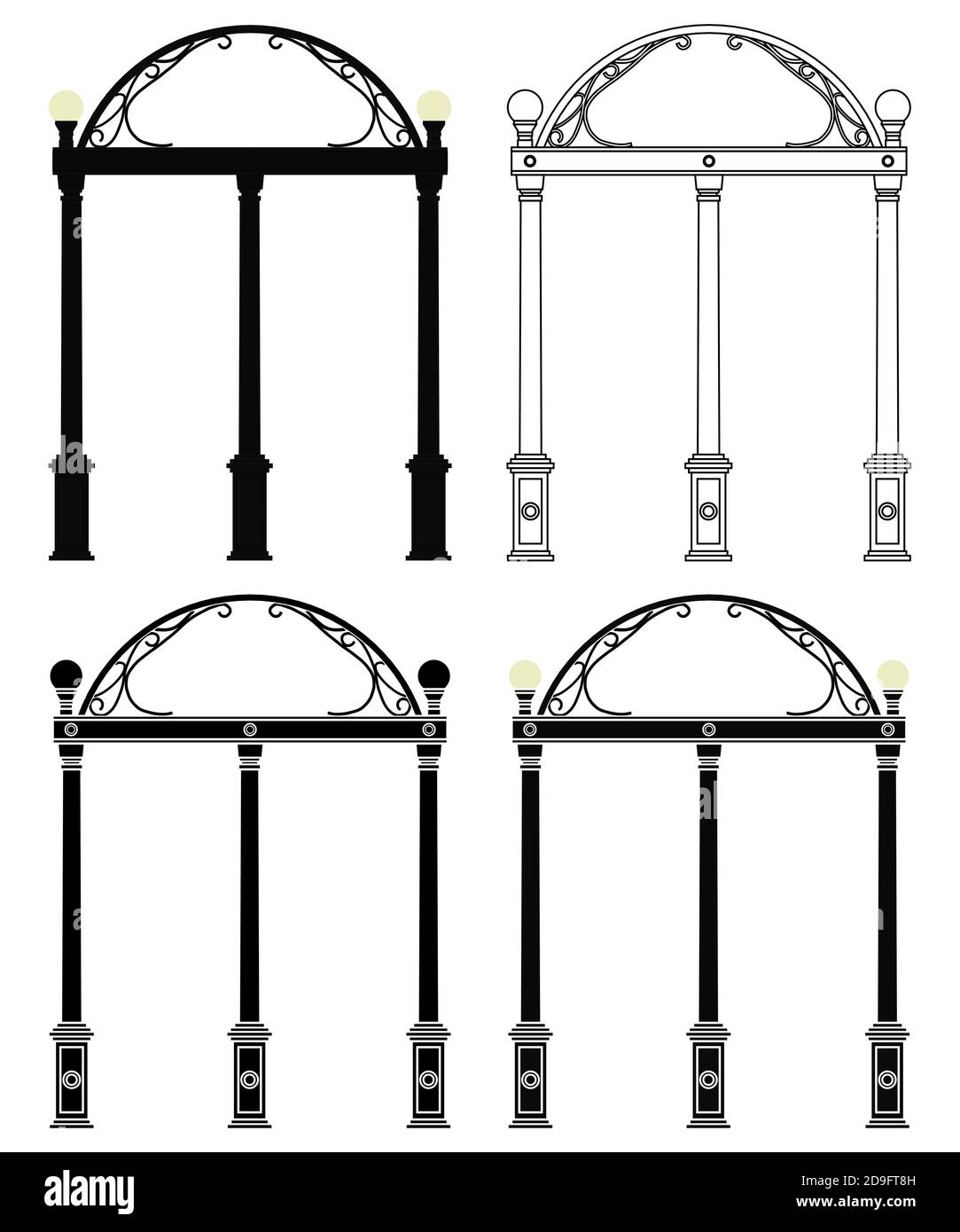 University of georgia architecture Stock Vector Images - Alamy