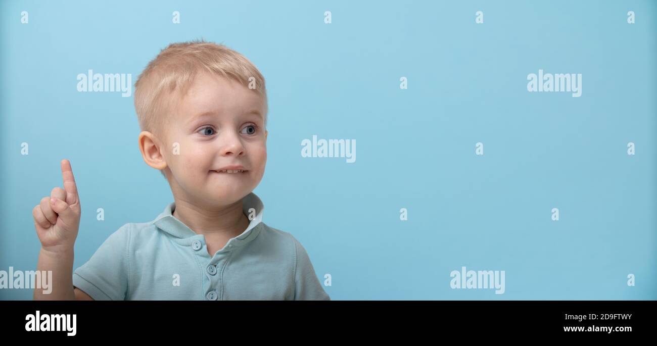 a 3-year-old boy held up his index finger. the kid realized what ...