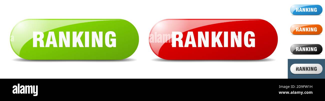 ranking button. sign. key. push button set Stock Vector Image & Art - Alamy